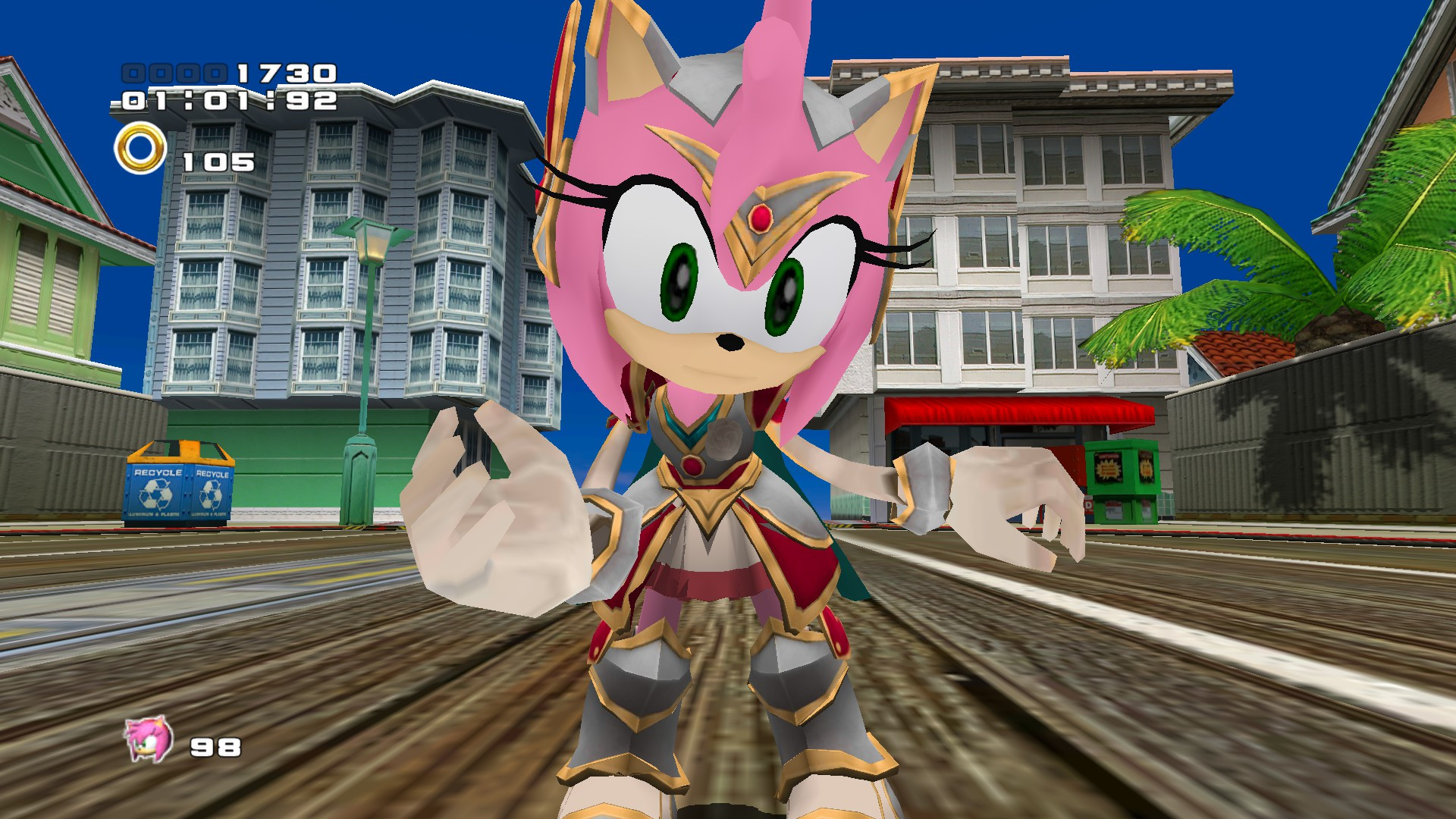 Paladin Amy Pack Mod for Sonic Adventure 2 | SA2 Mods