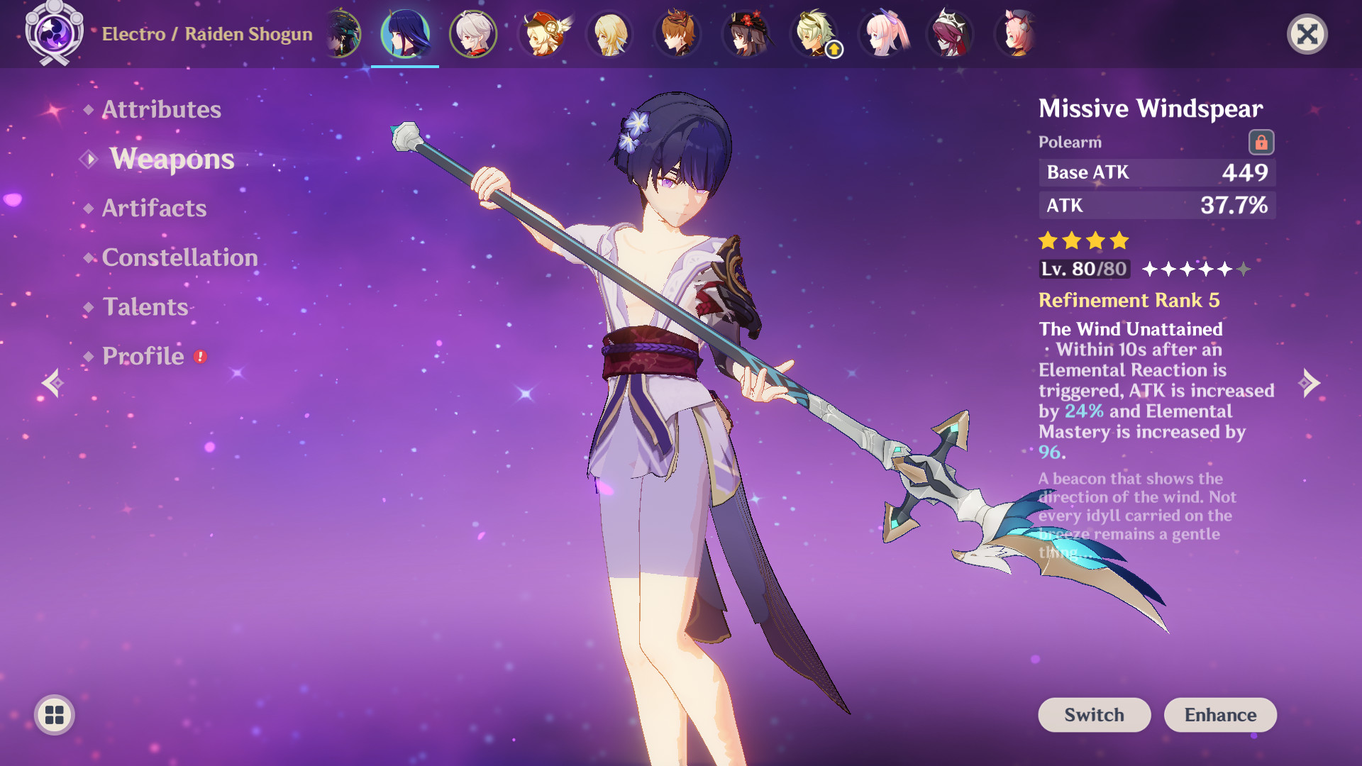 Raiden Eli (GENDERBEND EI) Mod for Genshin Impact | GI Mods