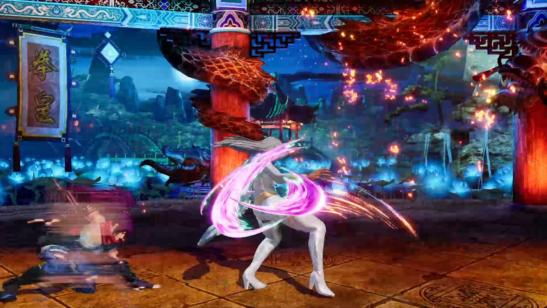 Psylocke Leona Mod for The King of Fighters XV | KoFXV Mods