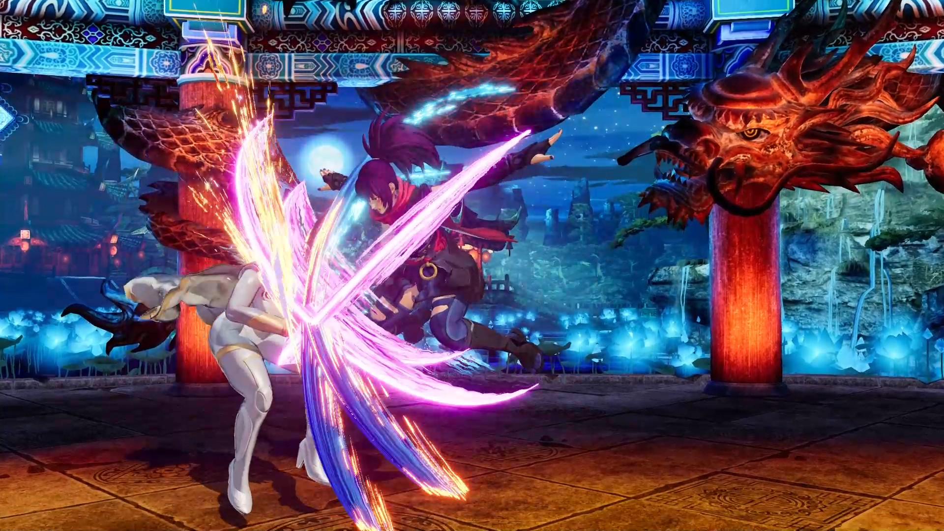 Psylocke Leona Mod for The King of Fighters XV | KoFXV Mods
