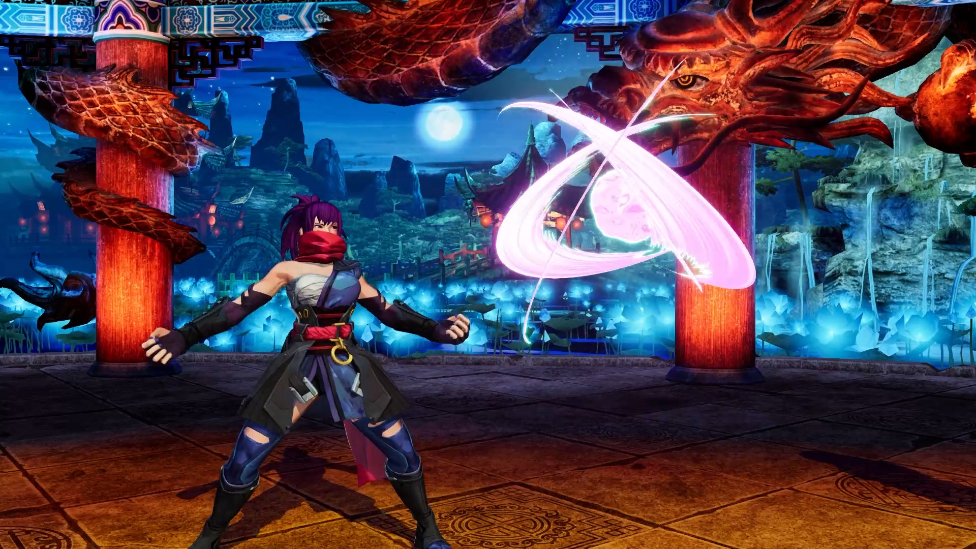 Psylocke Leona Mod for The King of Fighters XV | KoFXV Mods