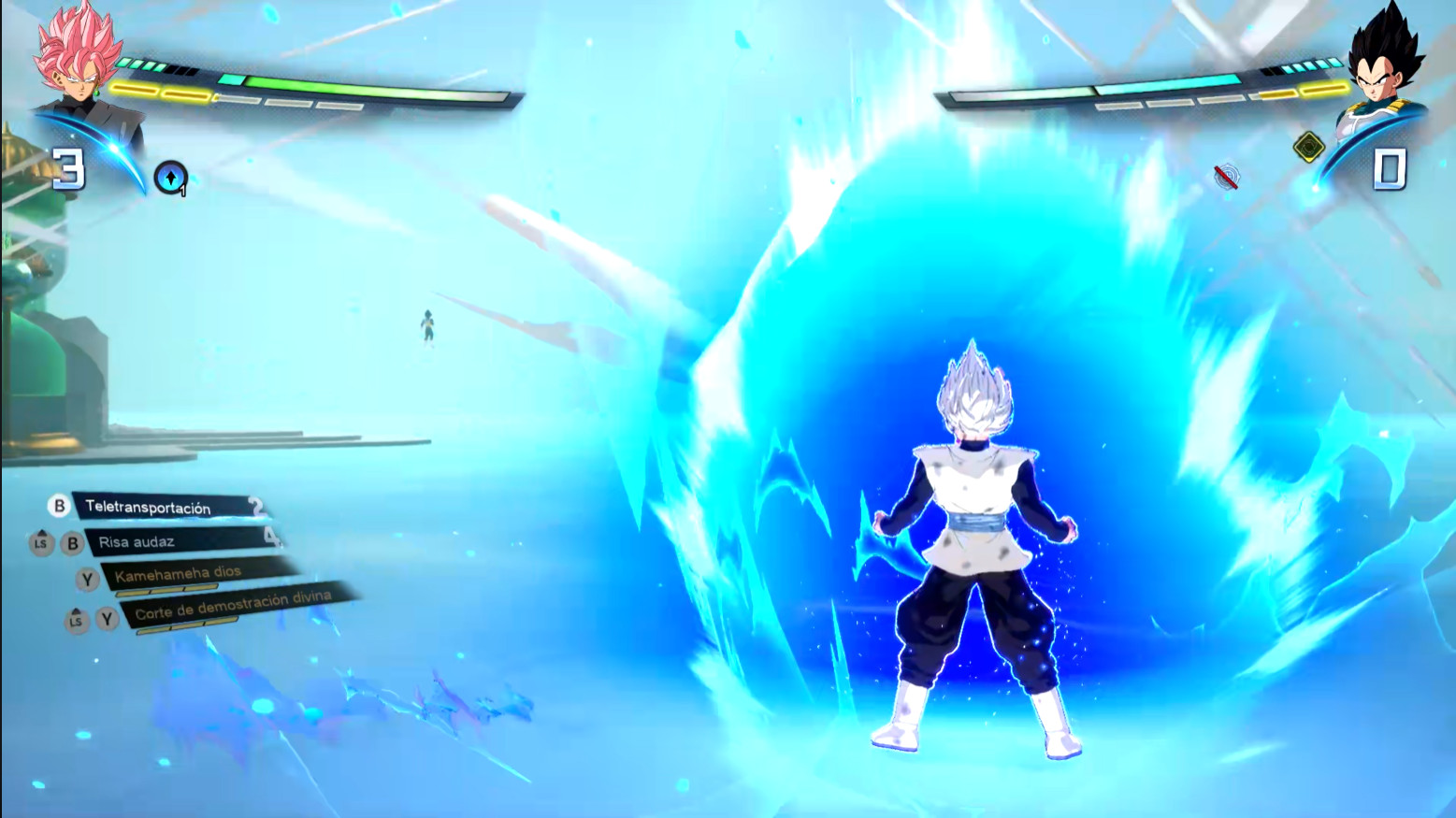 Ice God Goku Black (DBcolorZ) + Aura Mod for Dragon Ball: Sparking ...