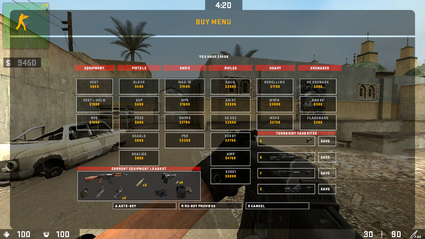 Vanilla Styled CS2 Buy Menu (Plus) Mod for Counter-Strike: Source | CS ...