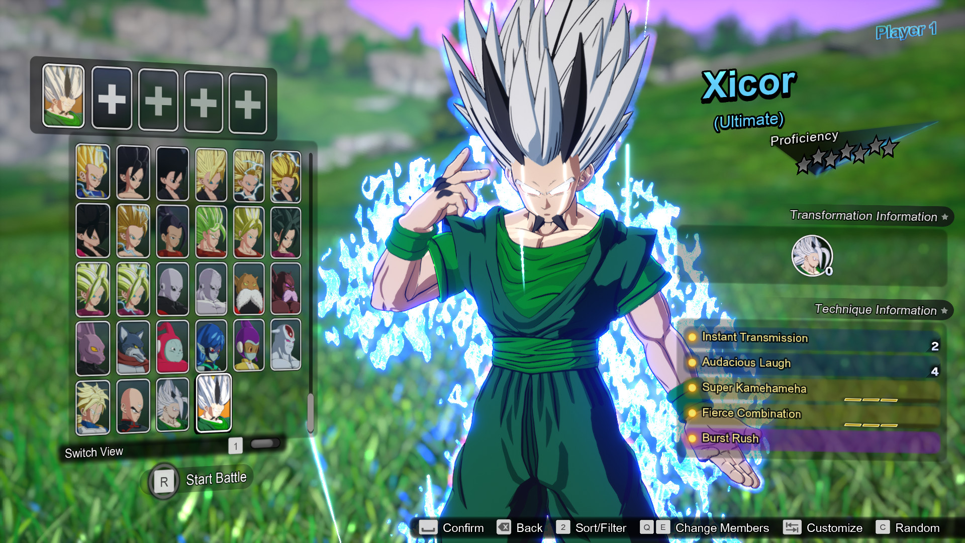 Xicor The son of Goku Mod for Dragon Ball: Sparking! ZERO | DBSZ Mods