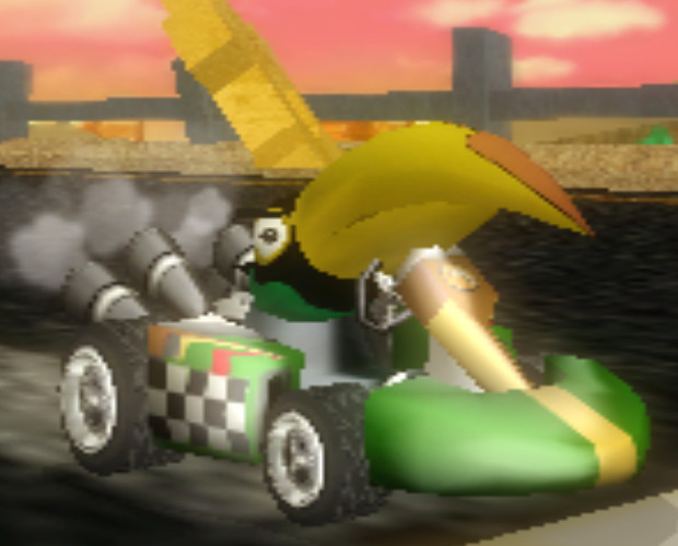 Hal from Angry Birds in Mario Kart Wii Mod for Mario Kart Wii | MKWii Mods