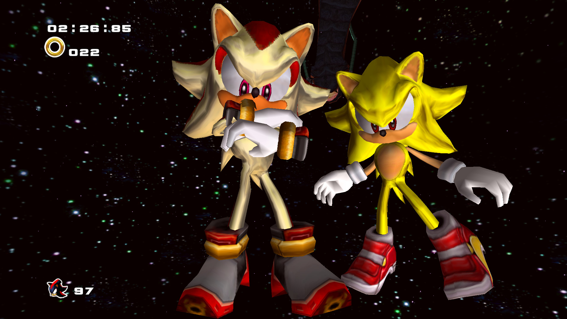 Pink Eyes Super Shadow Mod for Sonic Adventure 2 | SA2 Mods