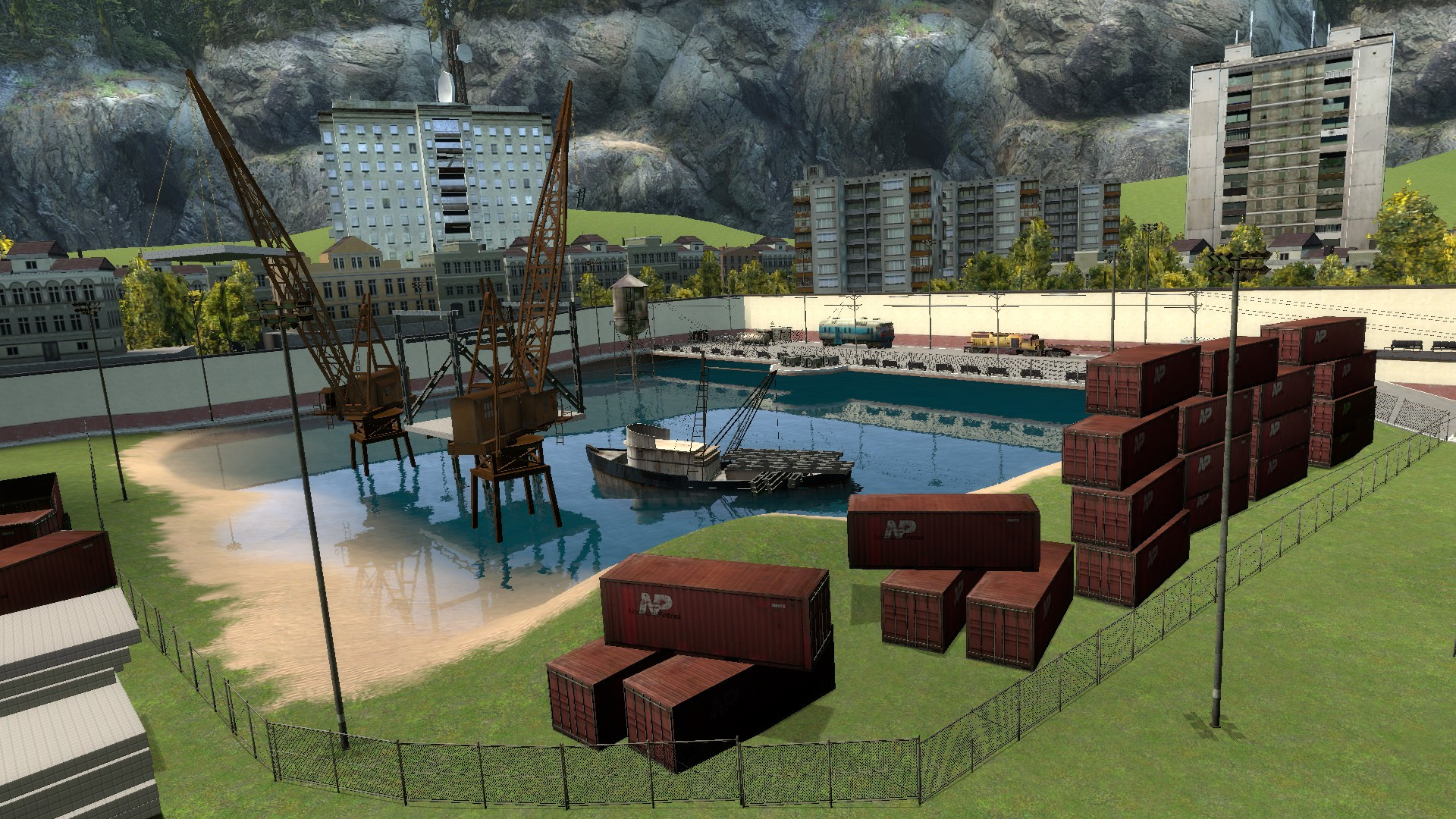 Black Mesa in gm_construct Mod for Garry's Mod | GMod Mods