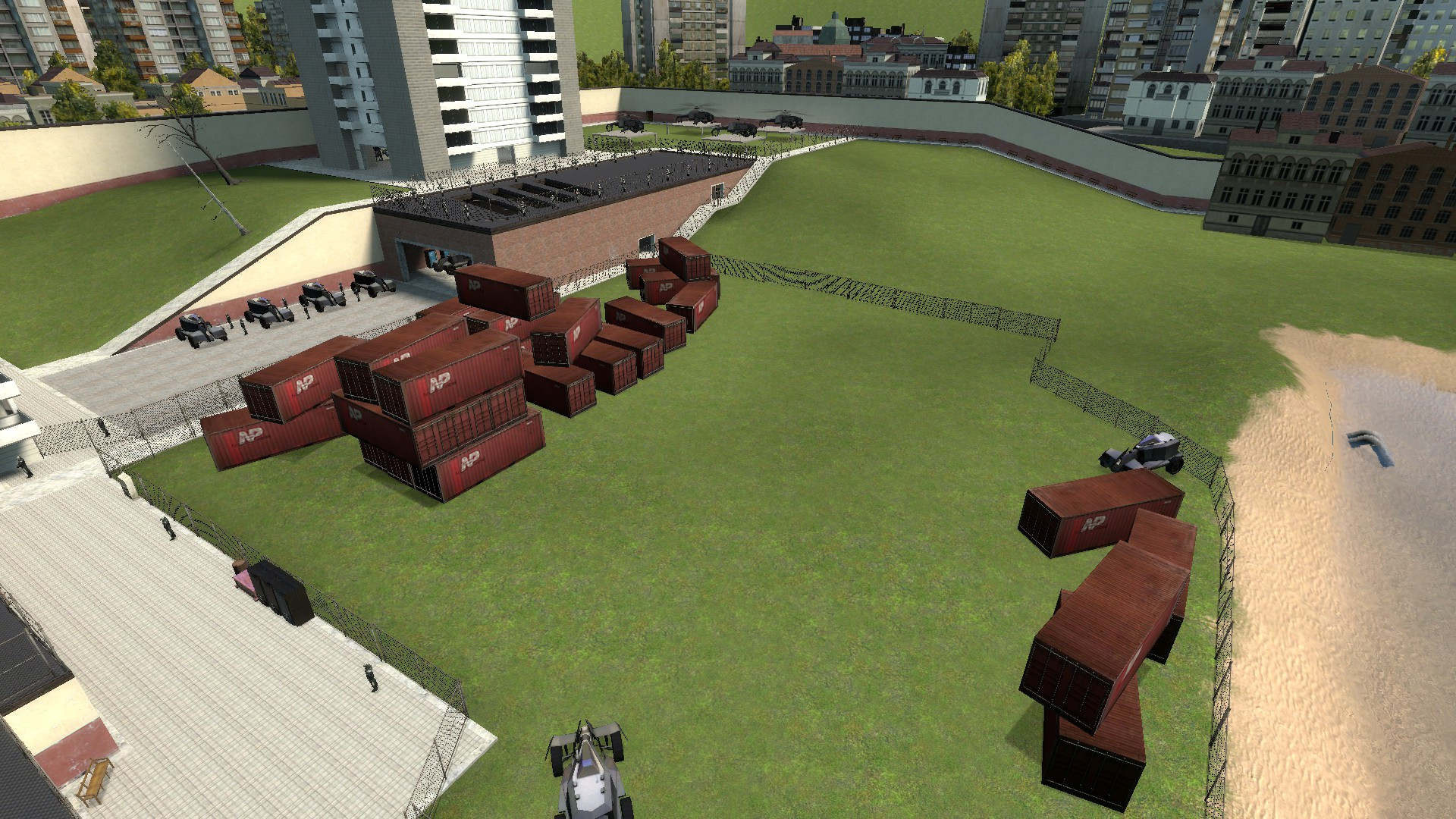 Gm_construct, but this is part of Nova Prospekt Mod for Garry's Mod ...