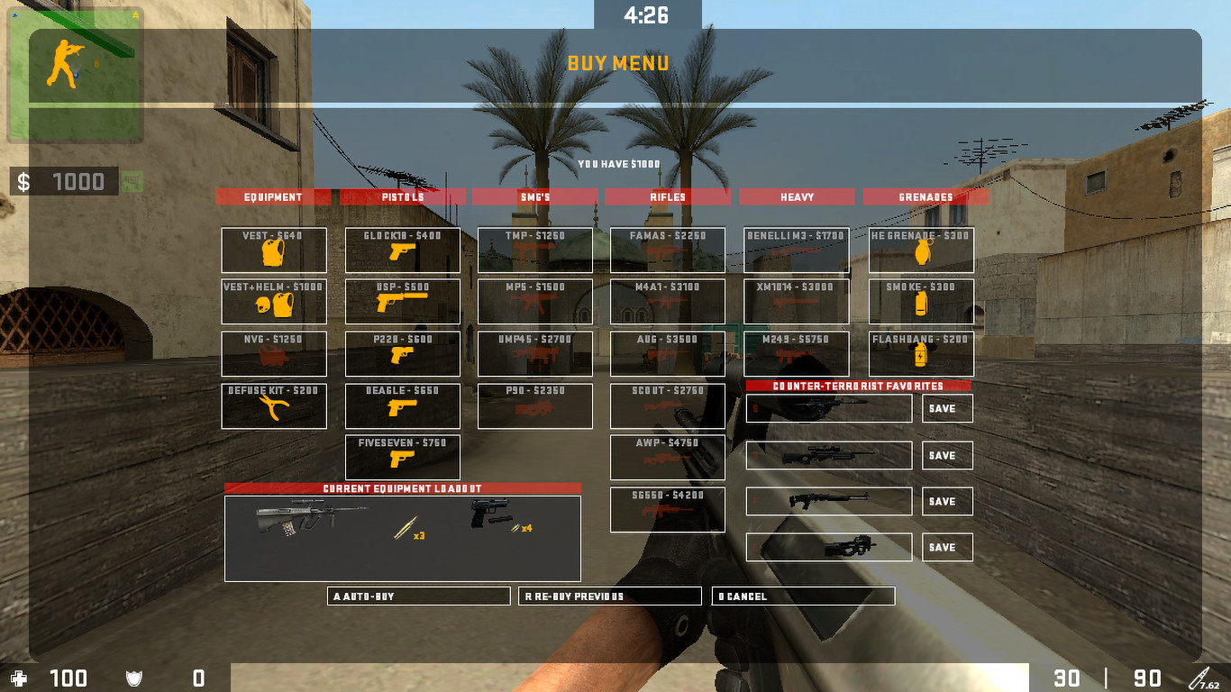 Vanilla Styled CS2 Buy Menu (Plus) Mod for Counter-Strike: Source | CS ...
