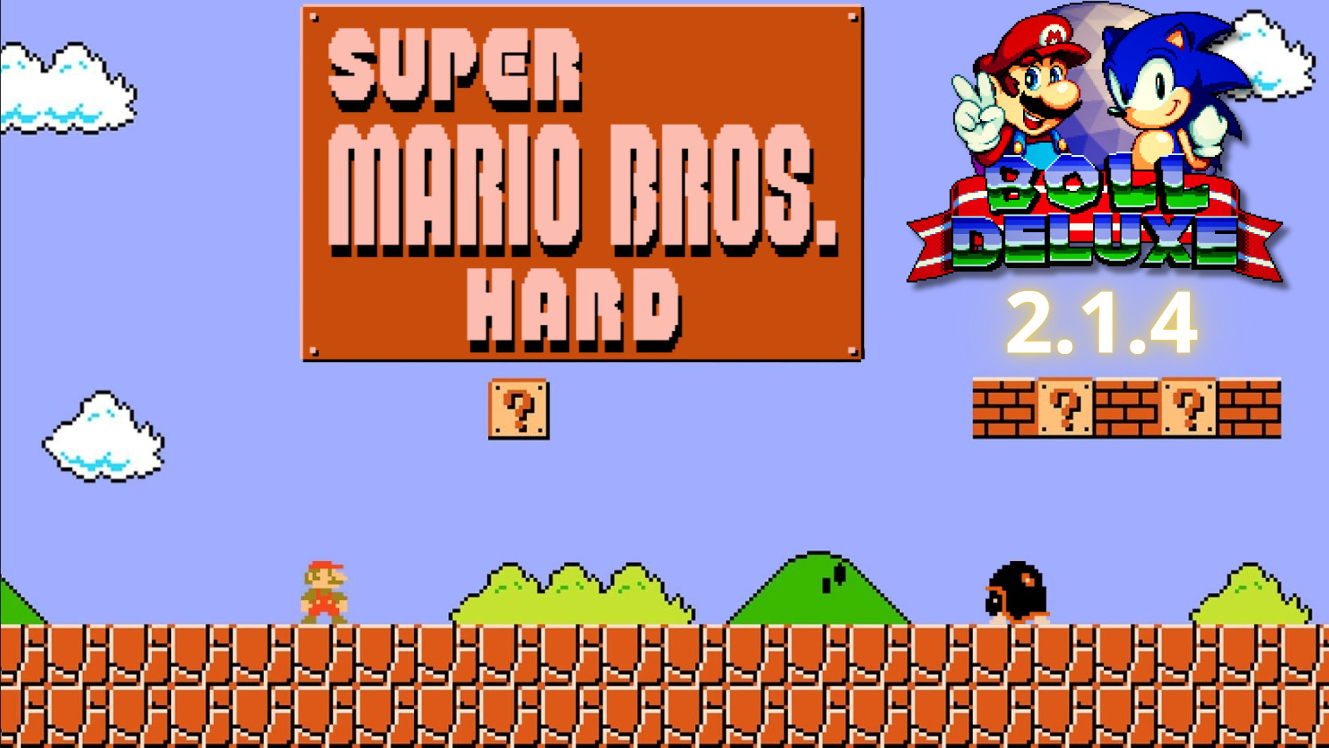 Super Mario Bros - Hard Level Pack v2.1.4 Mod for Boll Deluxe | BDX Mods