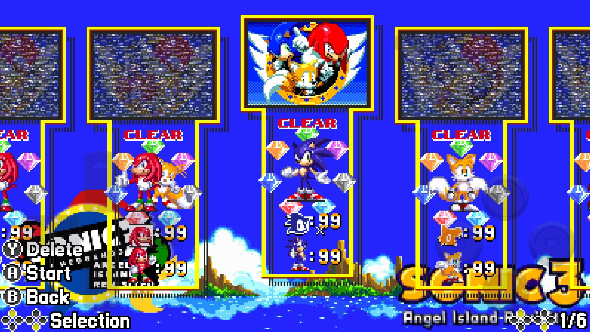 Save Slots Modern Trio Mod for Sonic 3 A.I.R. | S3AIR Mods