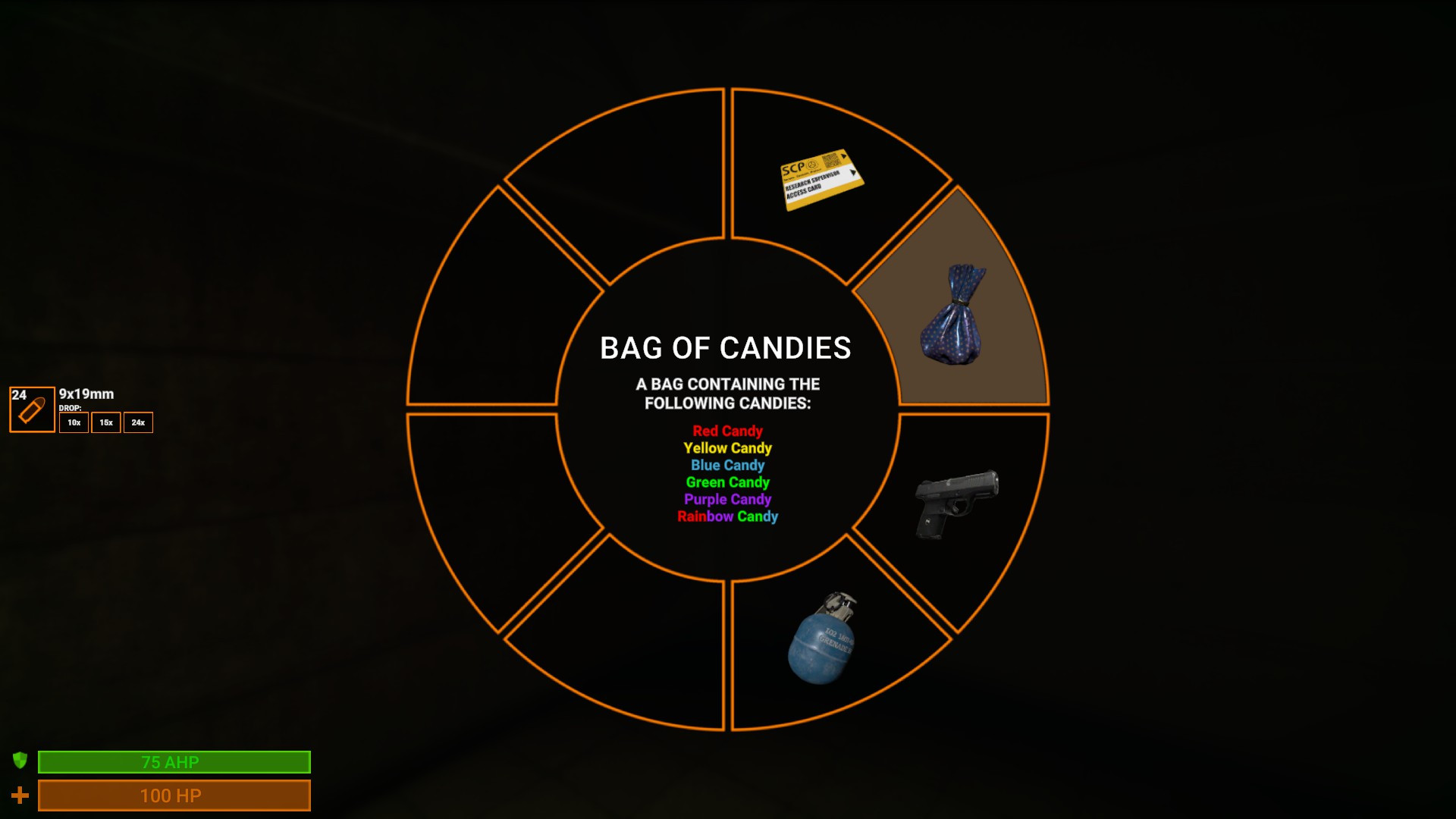 Colored SCP-330 Inventory Mod for SCP: Secret Laboratory | SCP Mods