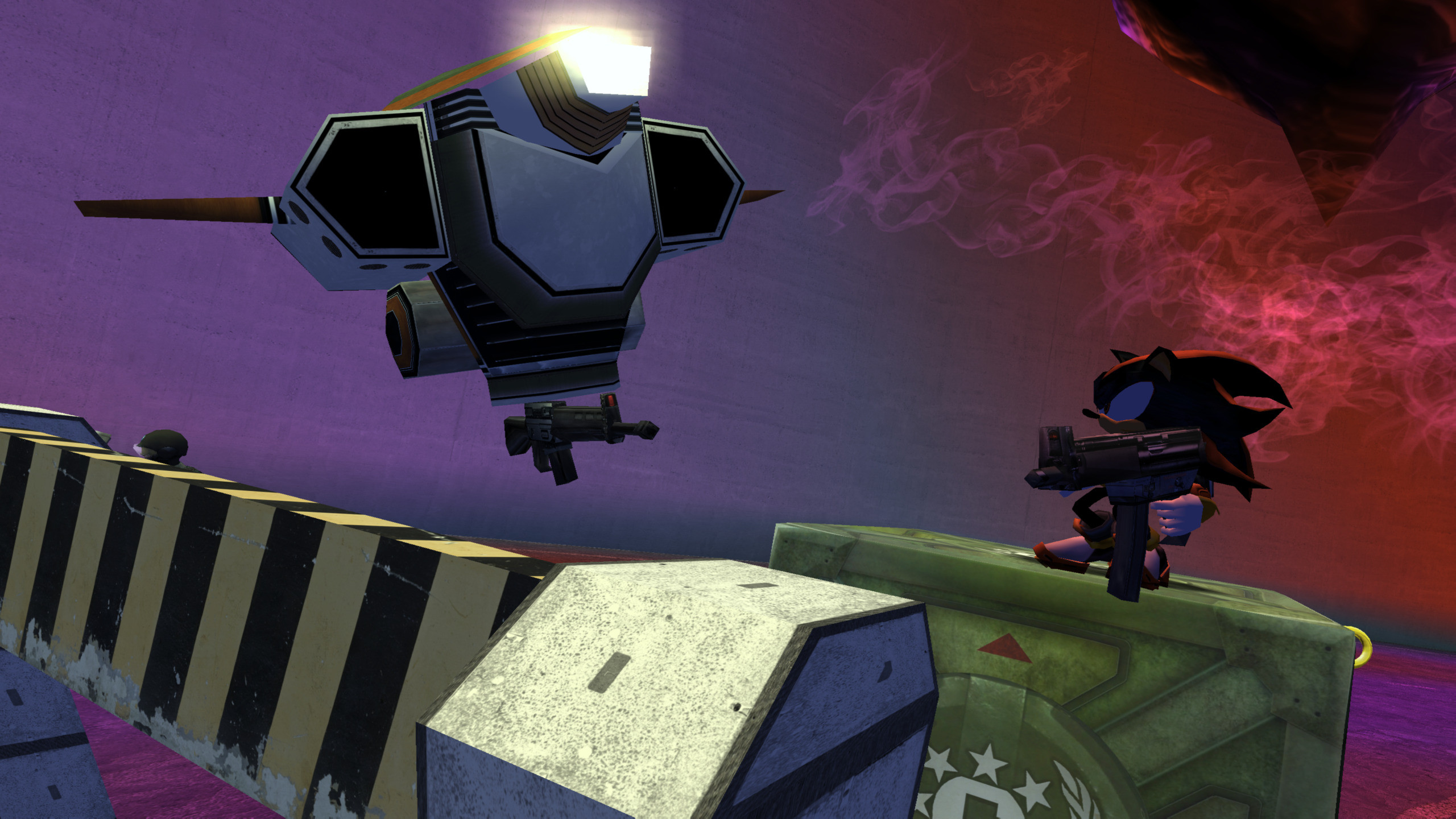 UpRes PROJECT - City Stages DEMO Mod for Shadow The Hedgehog | ShTH Mods