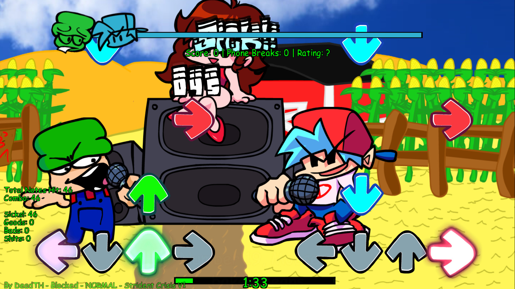 VS Bambi: Strident crisis but better V5!!! Mod for Friday Night Funkin ...