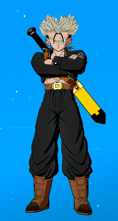 SSJ Trunks Asta Demon Form (DBColorZ) Mod for Dragon Ball: Sparking ...