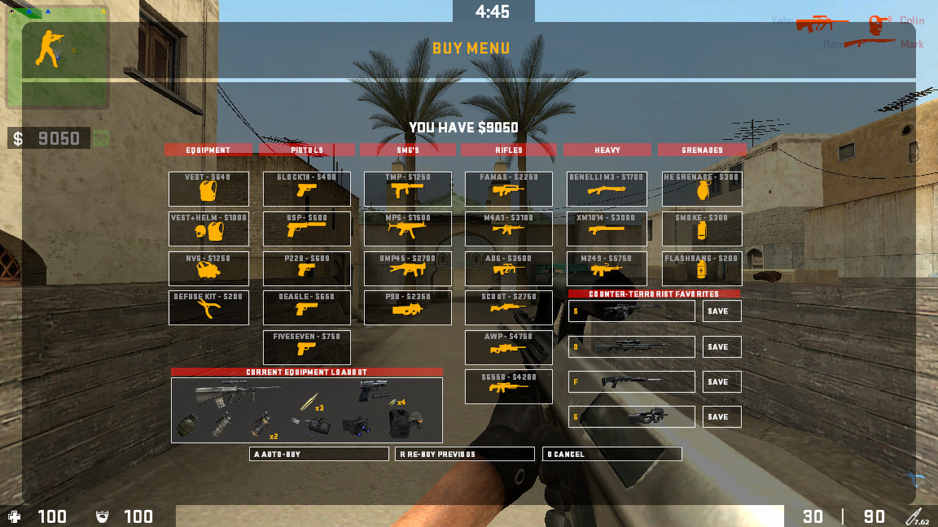 Vanilla Styled CS2 Buy Menu (Plus) Mod for Counter-Strike: Source | CS ...