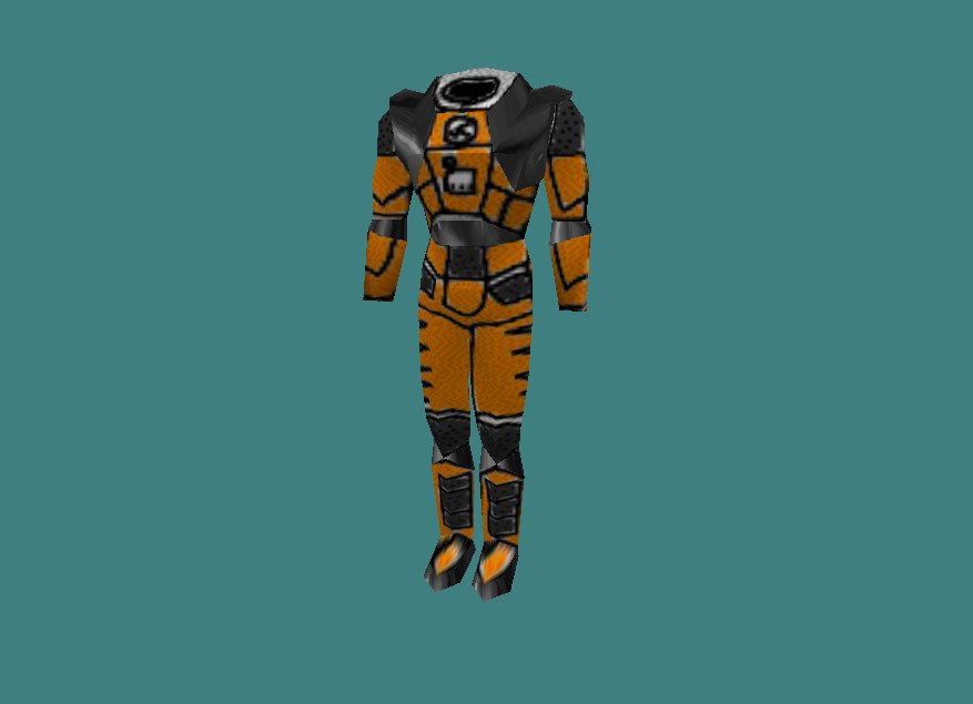 HEV Suit drawn by me Mod for Half-Life | HL Mods
