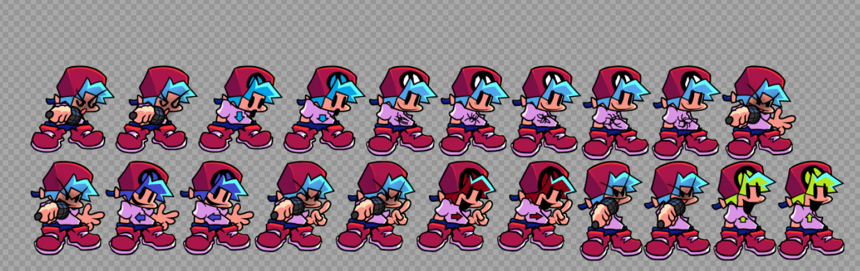 custom fraud sprites Mod for Friday Night Funkin' | FNF Mods