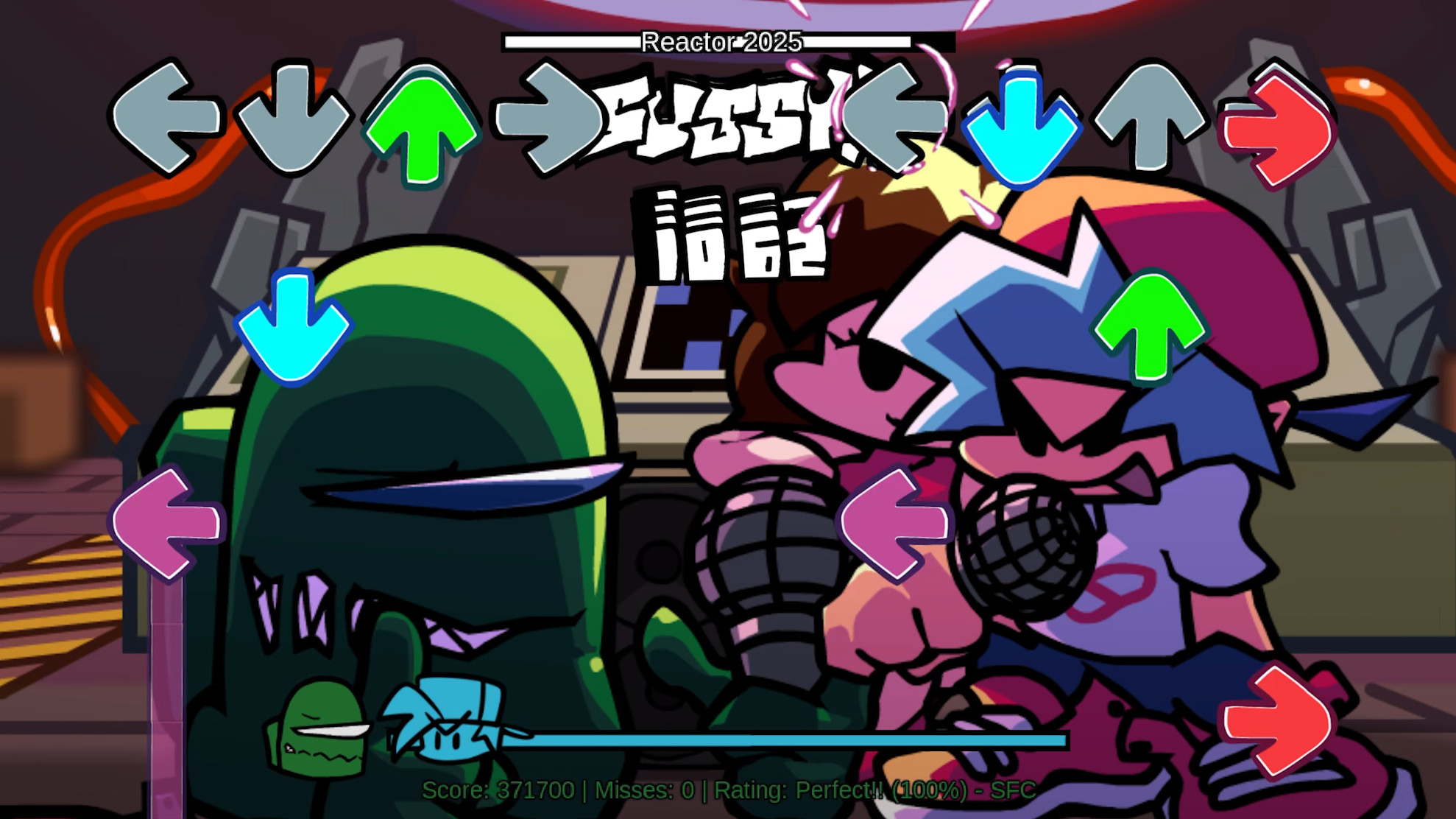 REACTOR 2025 PLAYABLE (High Effort) Mod for Friday Night Funkin' | FNF Mods