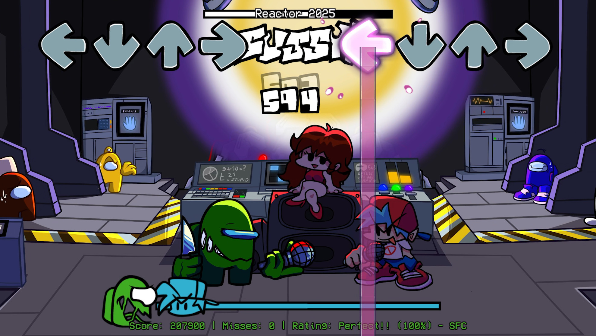 REACTOR 2025 PLAYABLE (High Effort) Mod for Friday Night Funkin' | FNF Mods