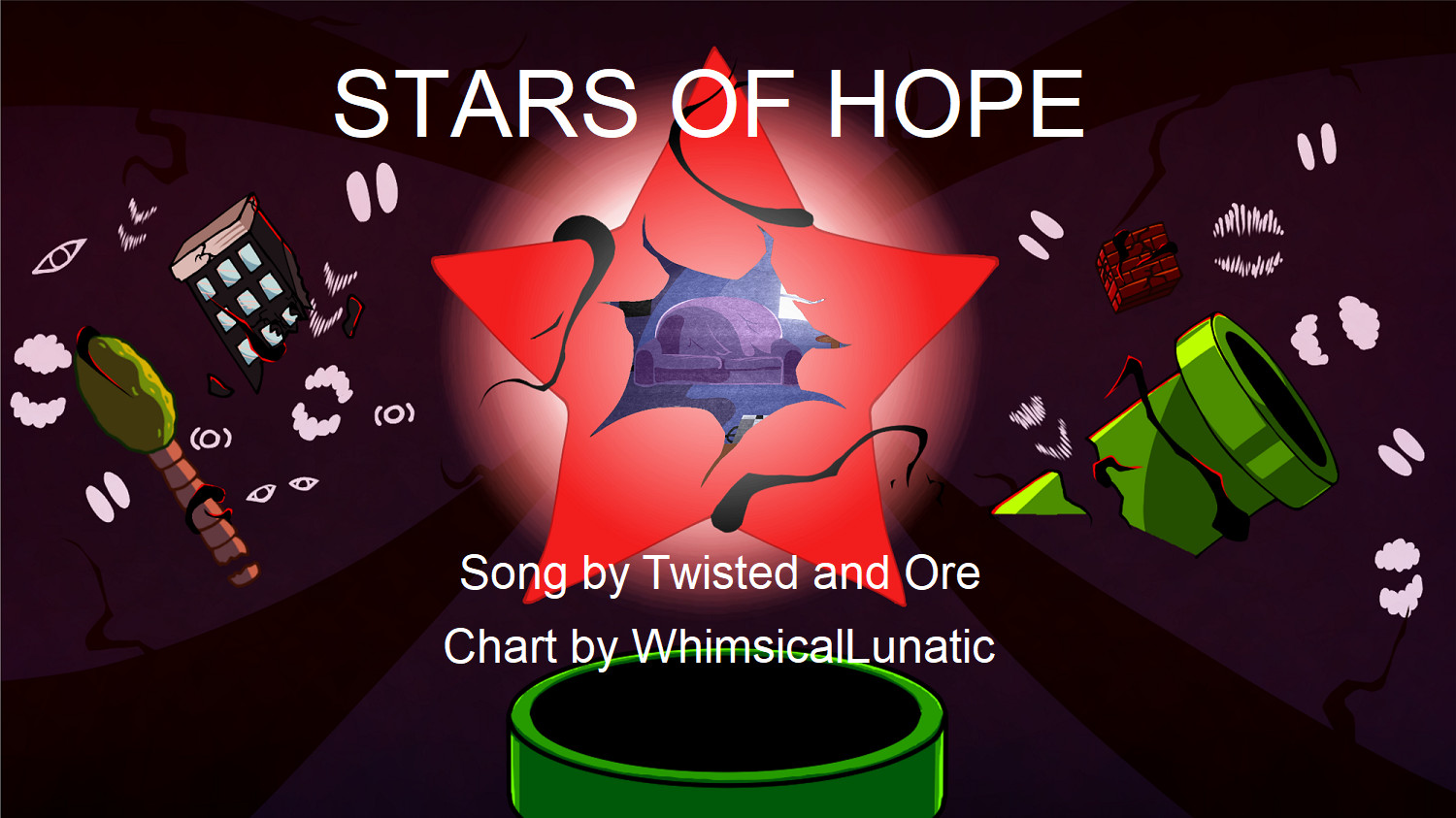 STARS OF HOPE V2 CHARTED Mod for Friday Night Funkin' | FNF Mods