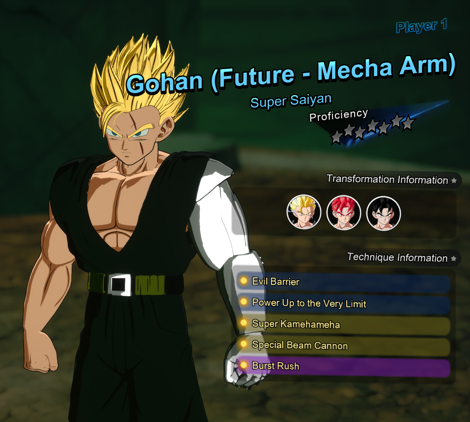 Future Gohan - Mecha Arm (Base, SSJ, SSJ2, SSG) Mod for Dragon Ball: Sparking! ZERO | DBSZ Mods