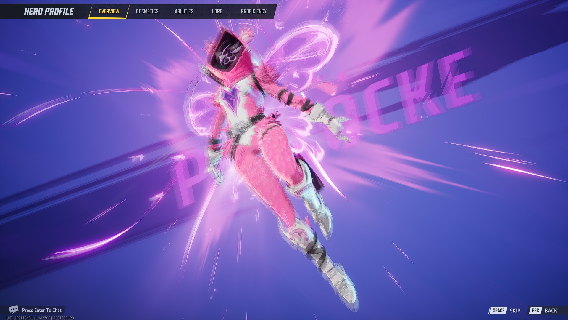 Pink Raven Team Leader over Psylocke Base Outfit Mod for Marvel Rivals ...