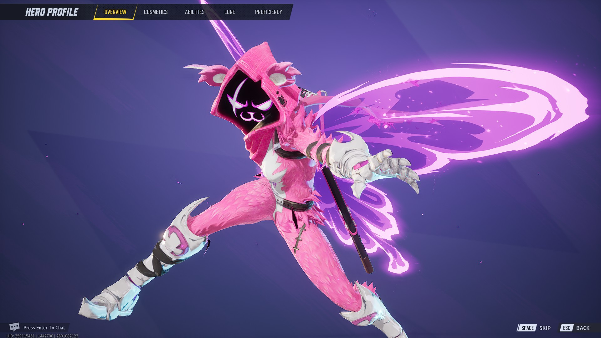Pink Raven Team Leader over Psylocke Base Outfit Mod for Marvel Rivals ...