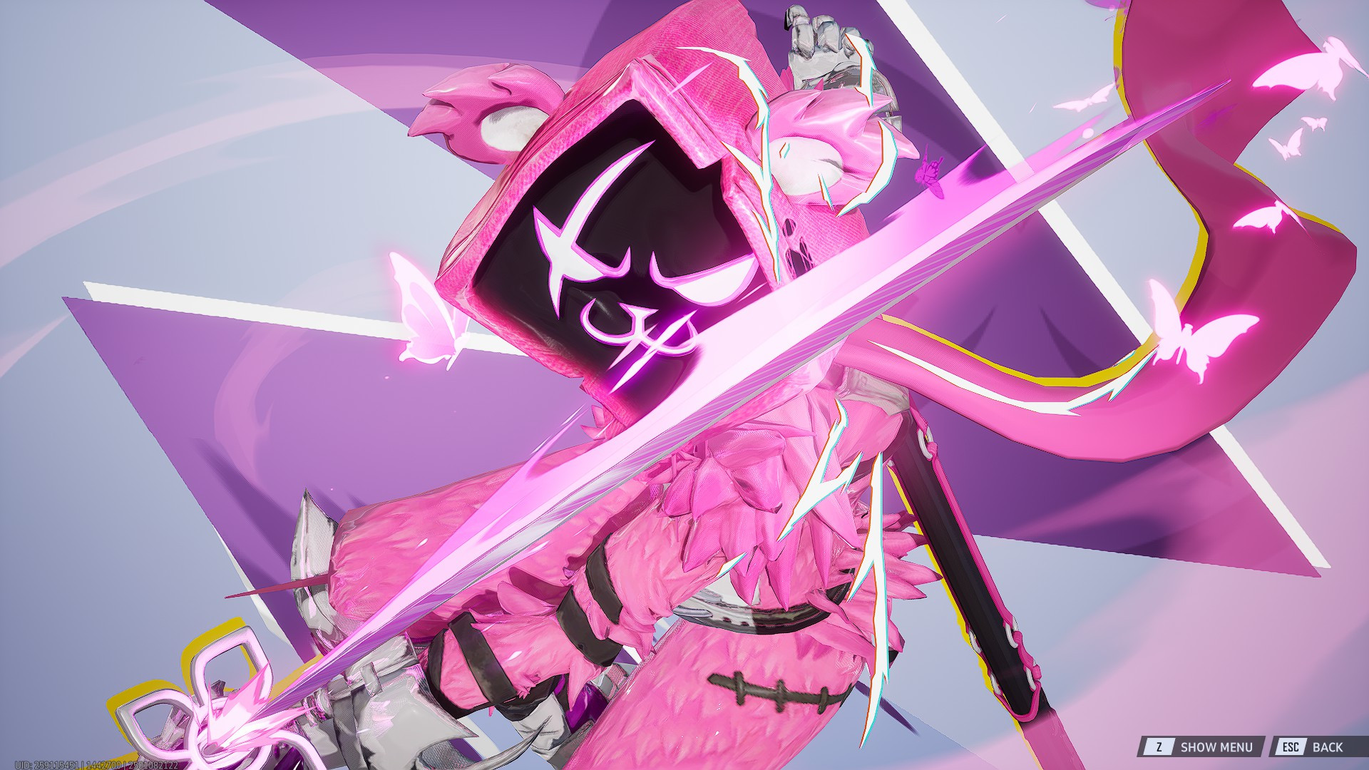 Pink Raven Team Leader over Psylocke Base Outfit Mod for Marvel Rivals ...