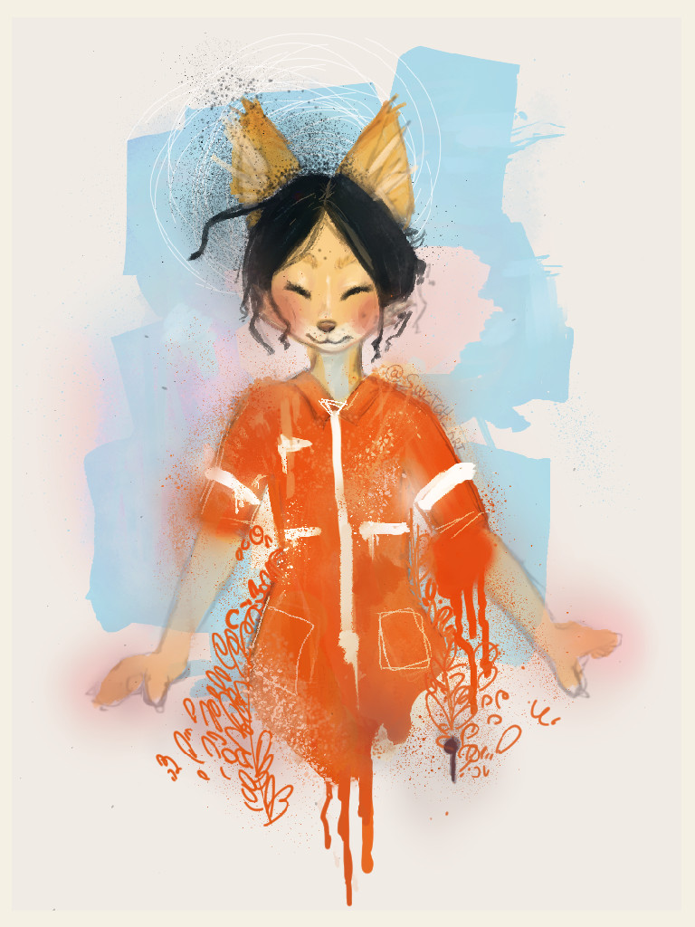 Fox Chell mural Mod for Portal 2 | P2 Mods