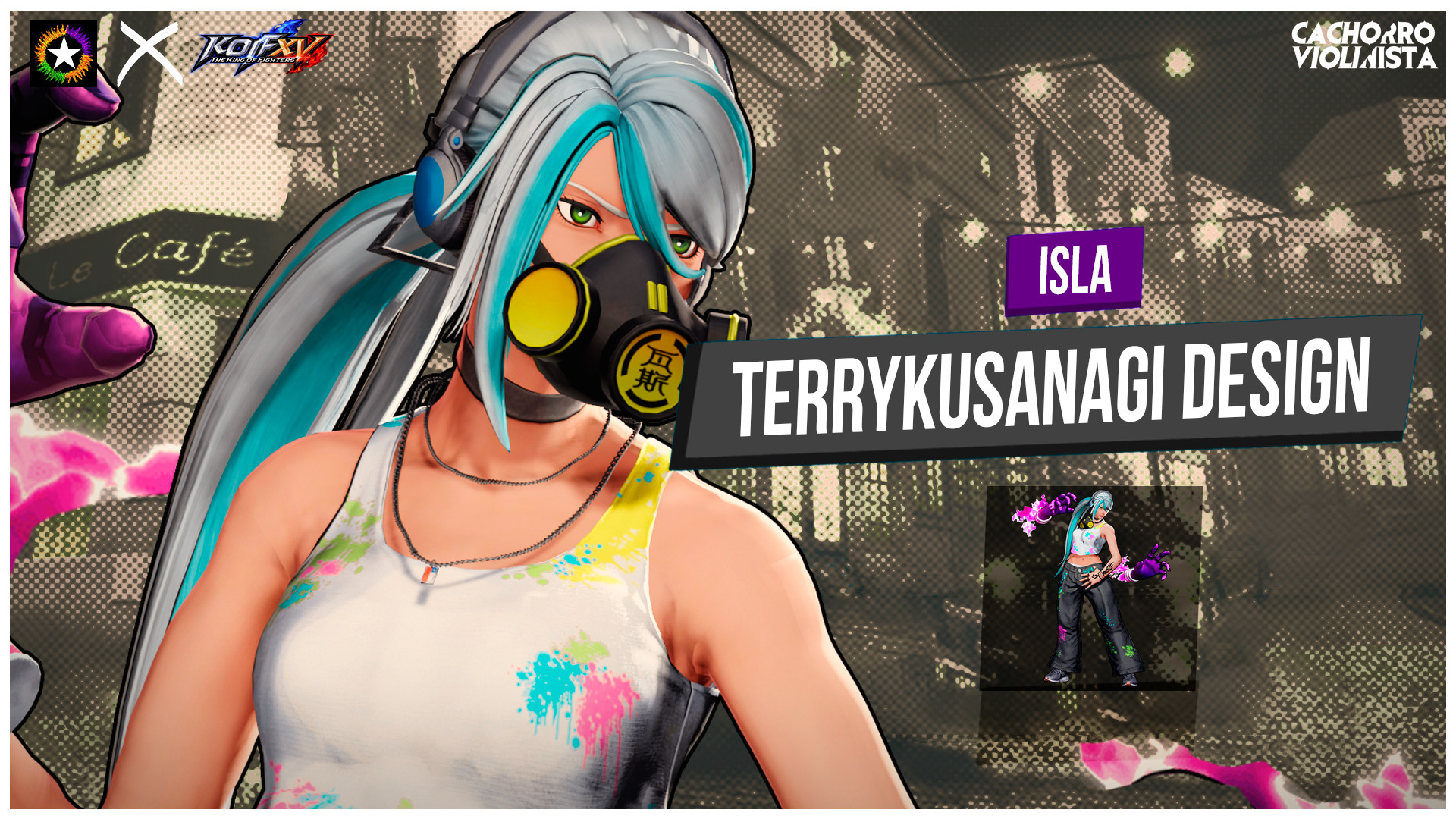 TerryKusanagi Isla Mod for The King of Fighters XV | KoFXV Mods