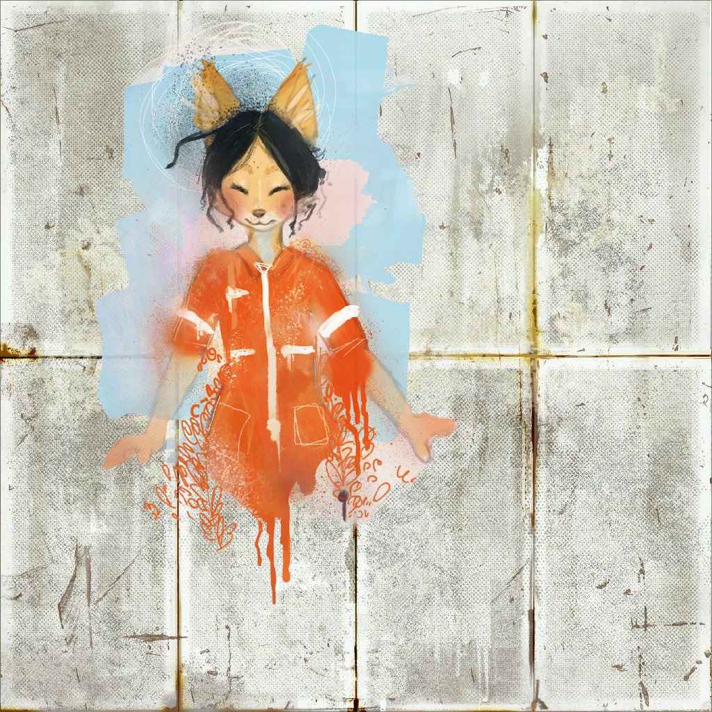 Fox Chell mural Mod for Portal 2 | P2 Mods