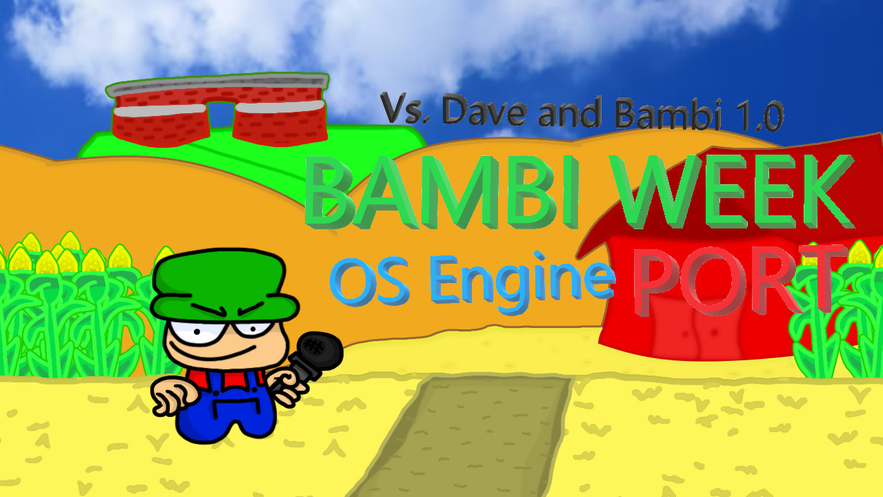 Vs. Dave and Bambi 1.0 Bambi Week OS Engine port Mod for Friday Night ...