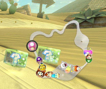 Minimap Character Icon Rotates with Kart Direction Mod for Mario Kart 8 ...