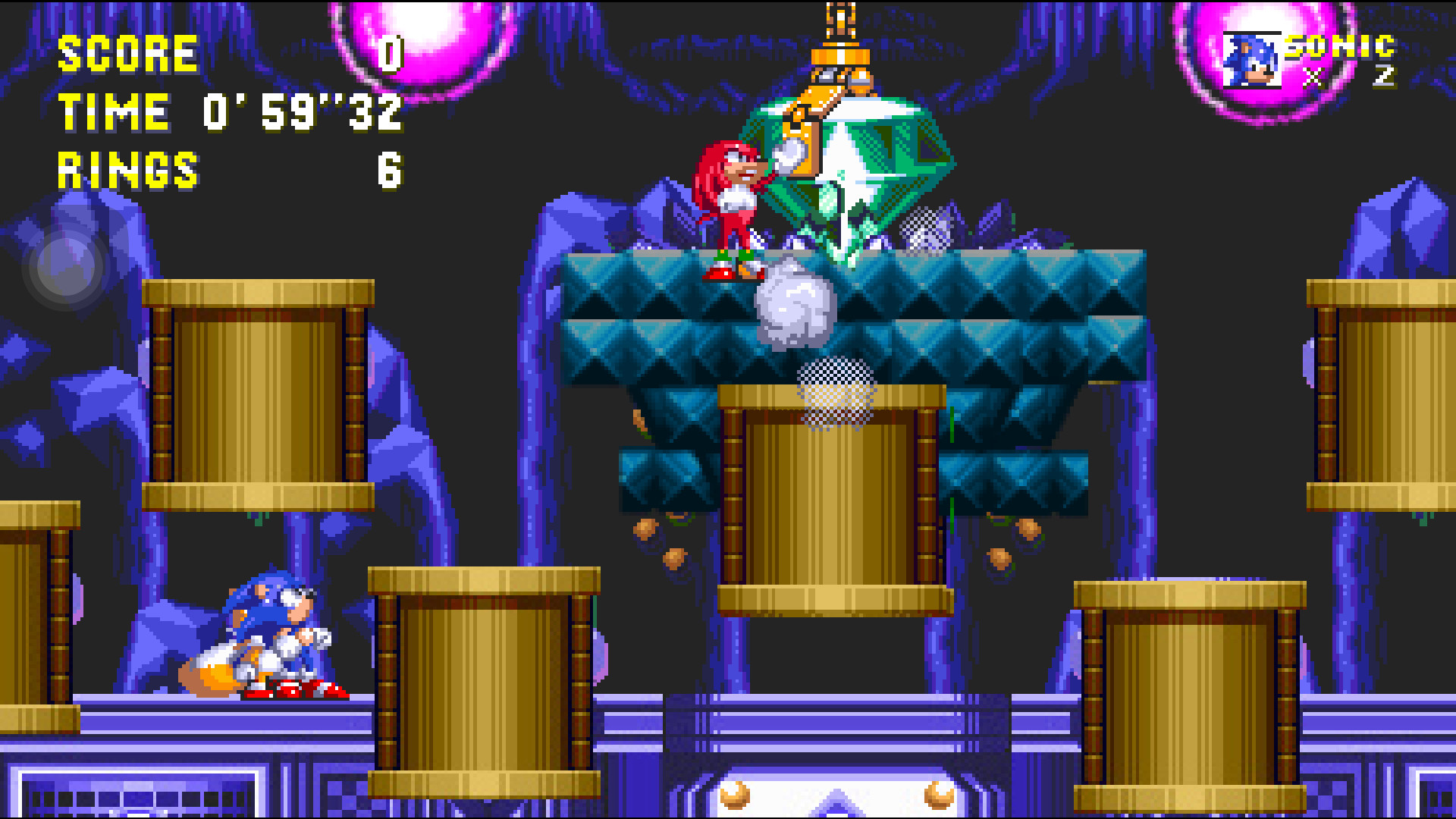 Hidden palace S2 Texture Mod for Sonic 3 A.I.R. | S3AIR Mods