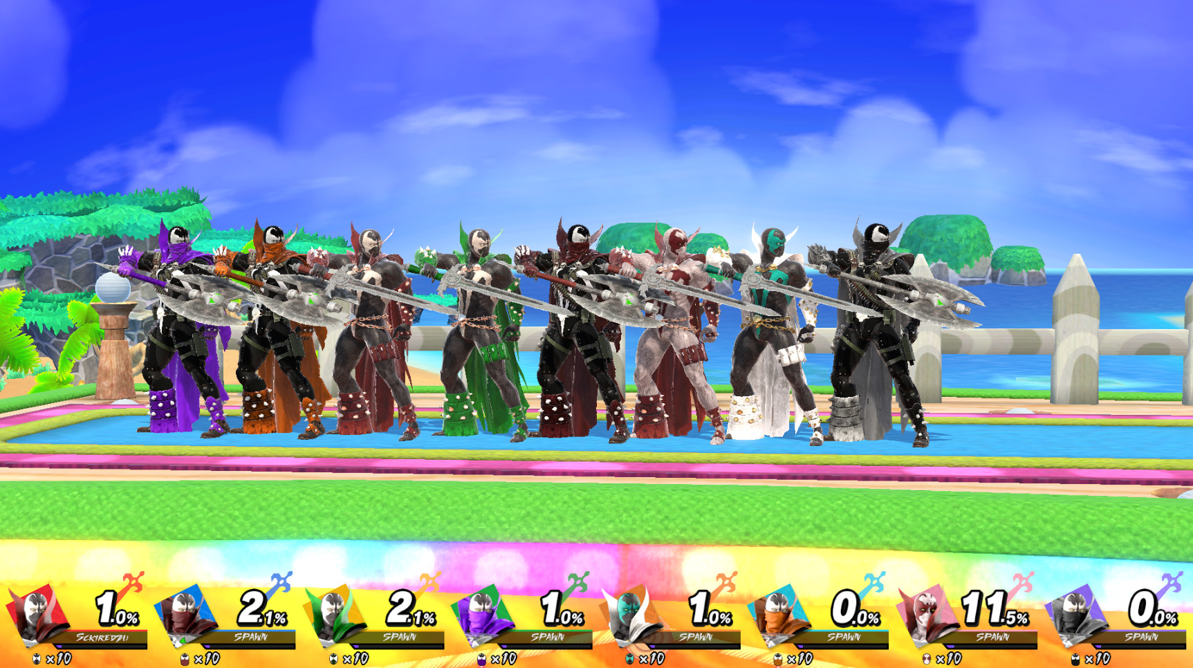 Spawn Mod for Super Smash Bros. Ultimate | SSBU Mods