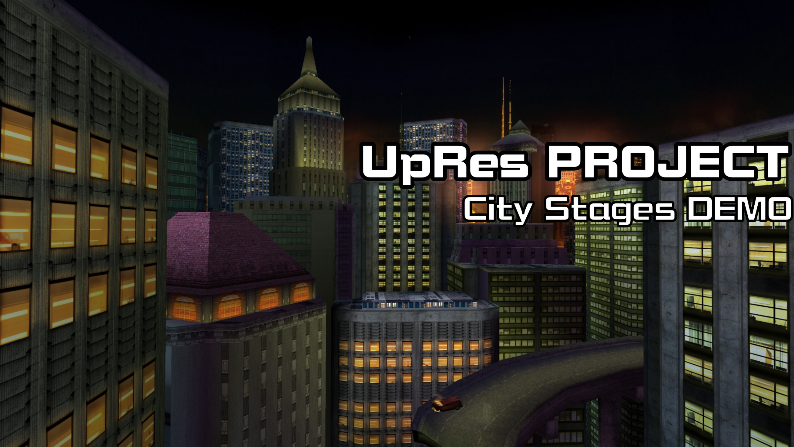 UpRes PROJECT - City Stages DEMO Mod for Shadow The Hedgehog | ShTH Mods
