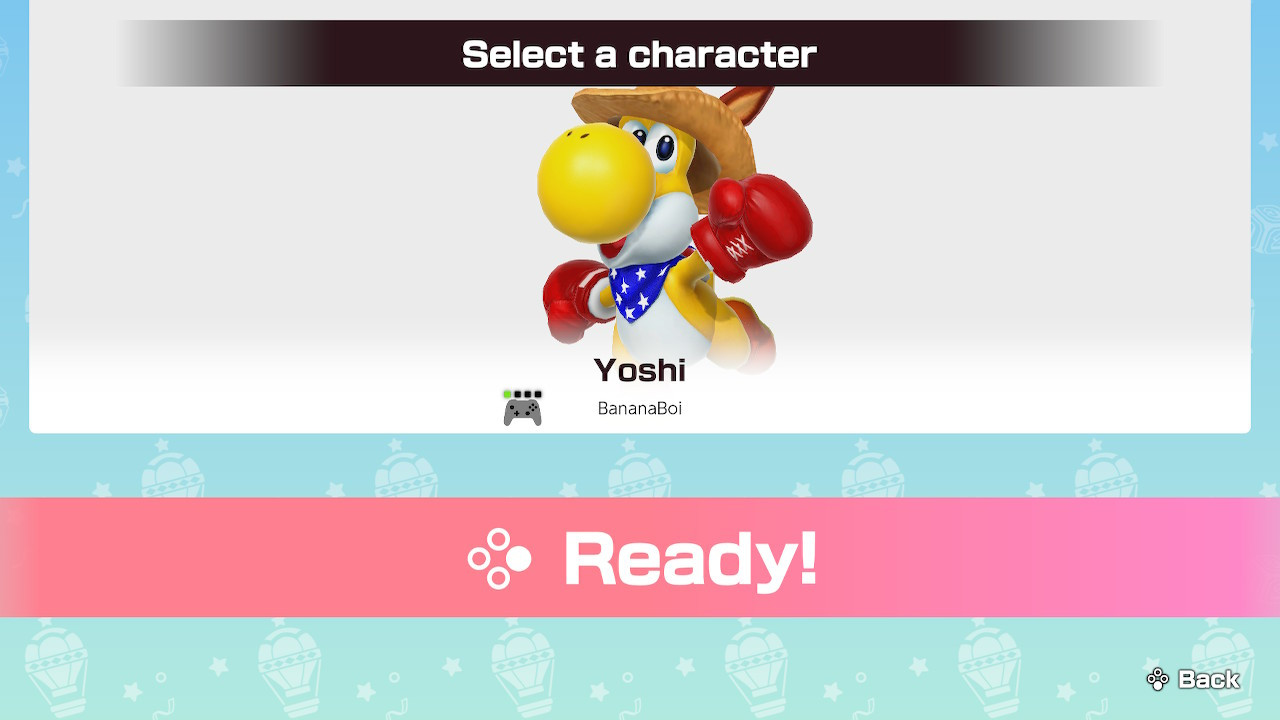 Kangaroo Yoshi Mod for Super Mario Party Jamboree | SMPJ Mods