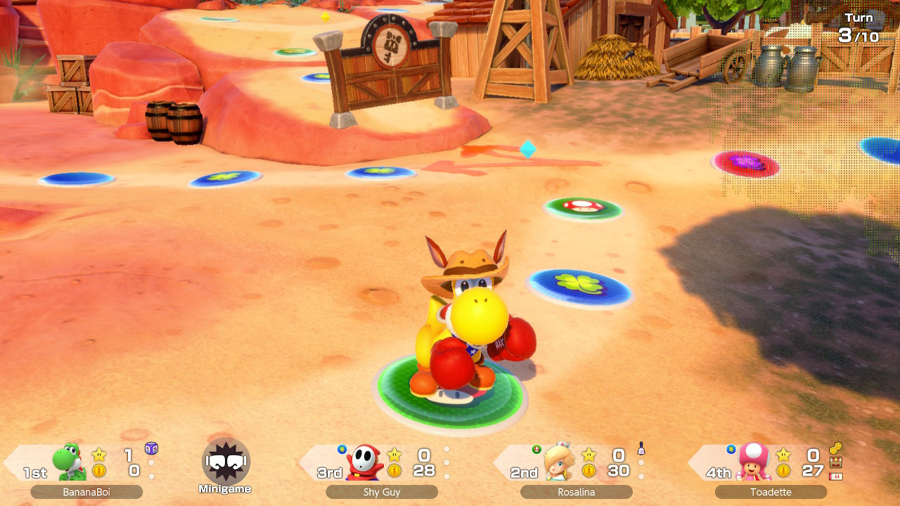 Kangaroo Yoshi Mod for Super Mario Party Jamboree | SMPJ Mods