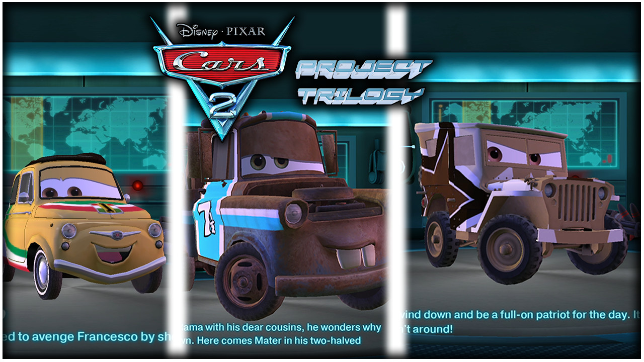 Project Trilogy Pack 2 Mod for Cars 2 | Cars 2 Mods