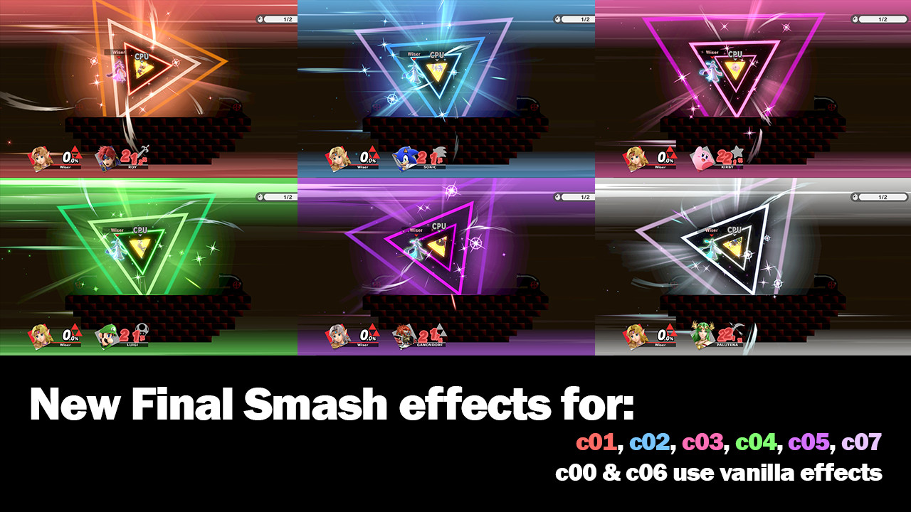 One-Slot Zelda Effects Mod for Super Smash Bros. Ultimate | SSBU Mods