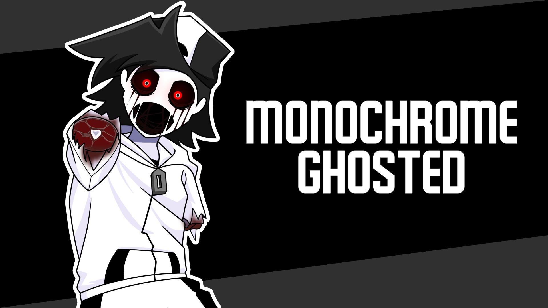 Monochrome ghosted Mod for Friday Night Funkin' | FNF Mods