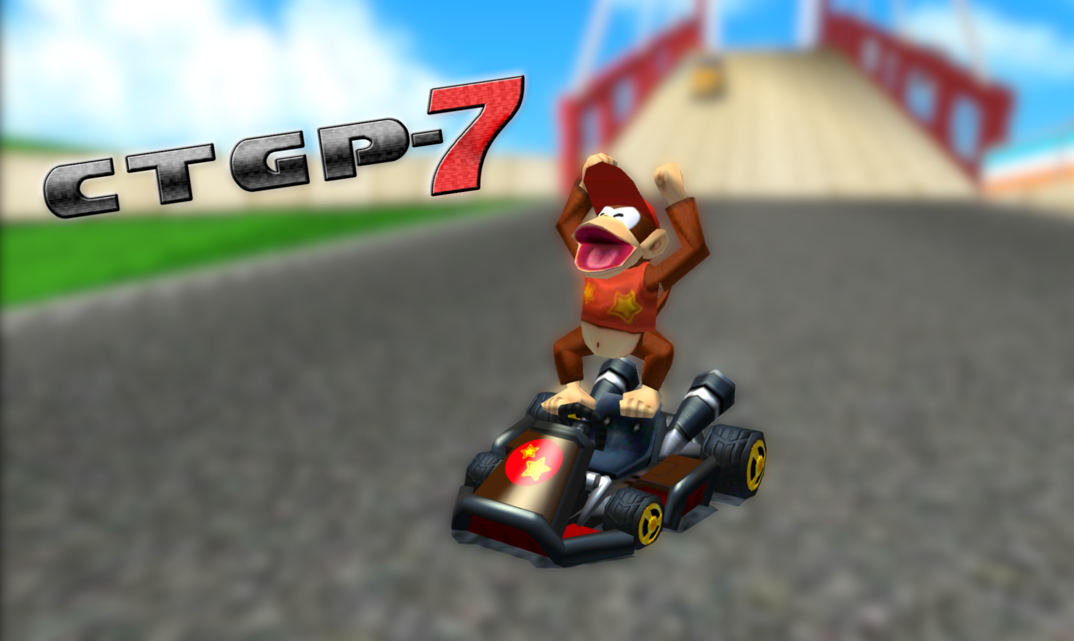 Diddy Kong Mod for Mario Kart 7 | MK7 Mods