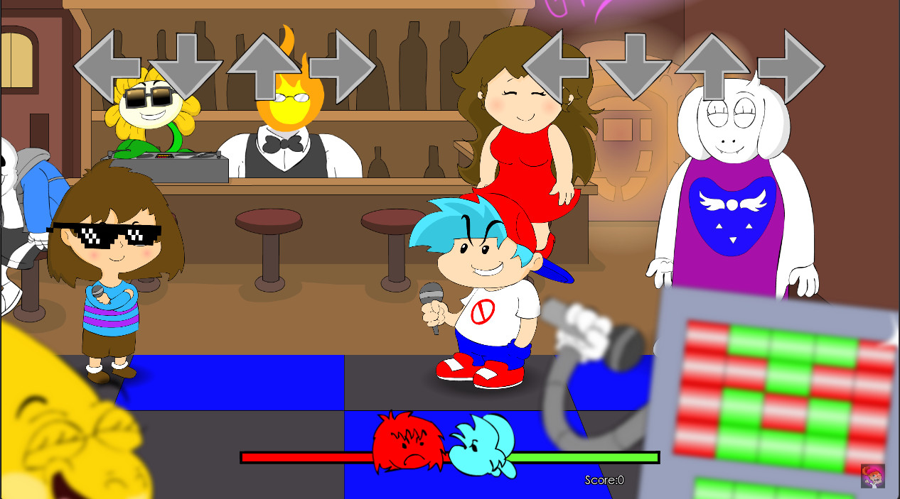 UNDERTALE x FNF Singing Battle (SOU FNF Mod) Mod for Friday Night ...