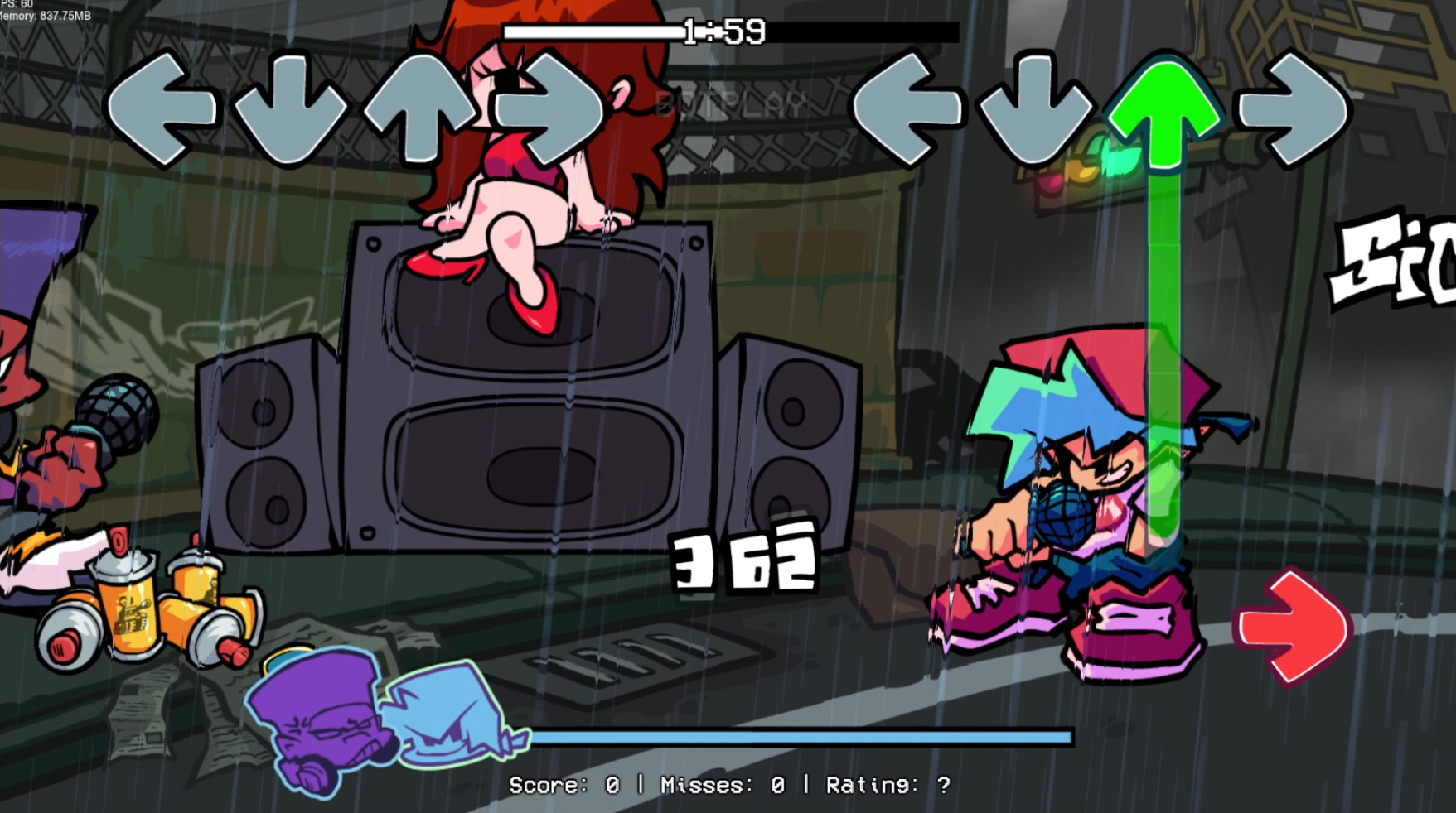 2Hot BfMix RixFX! (Redix take) Mod for Friday Night Funkin' | FNF Mods