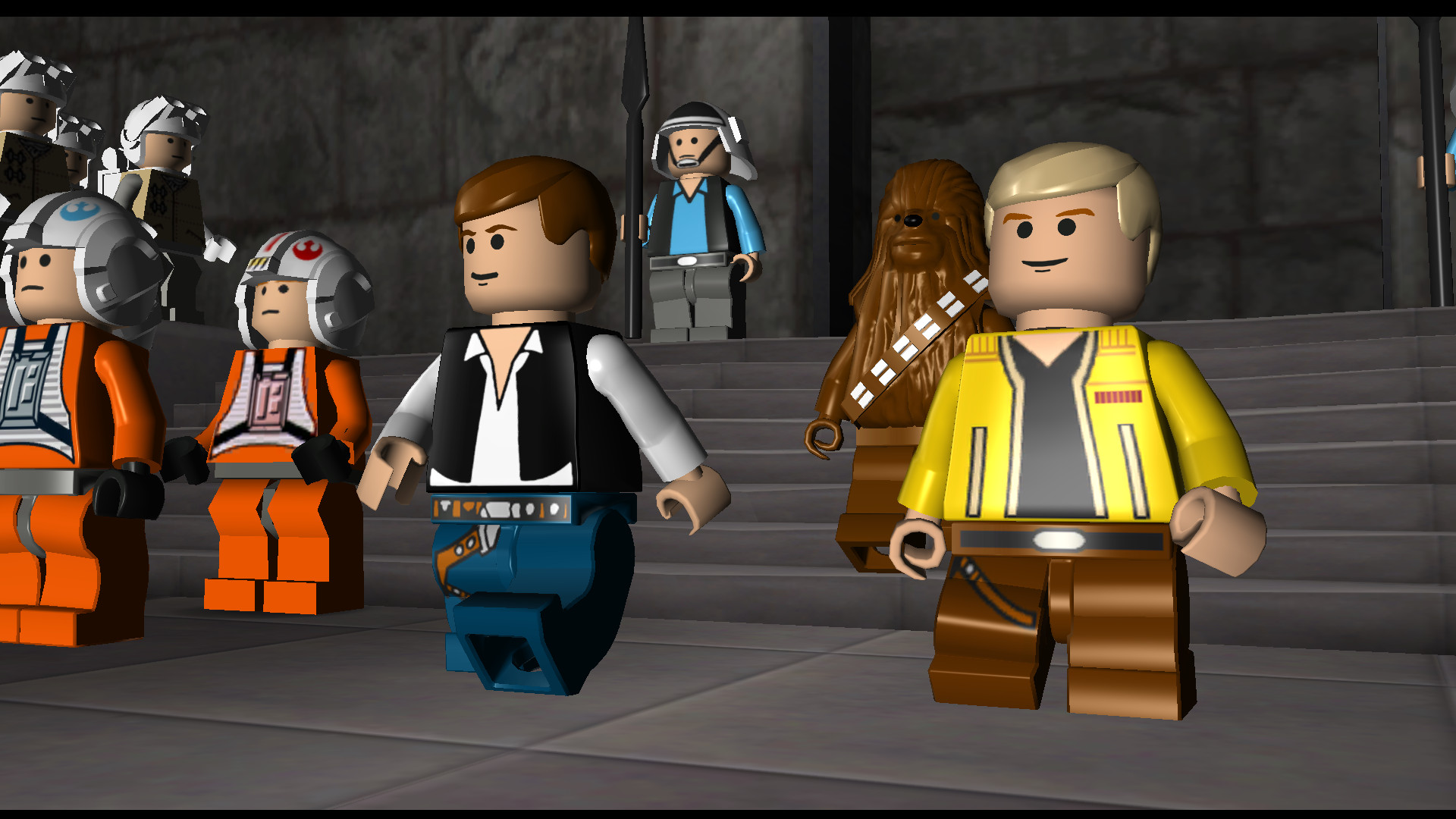 Playable Luke Skywalker (Ceremony) wears his medal Mod for LEGO Star ...