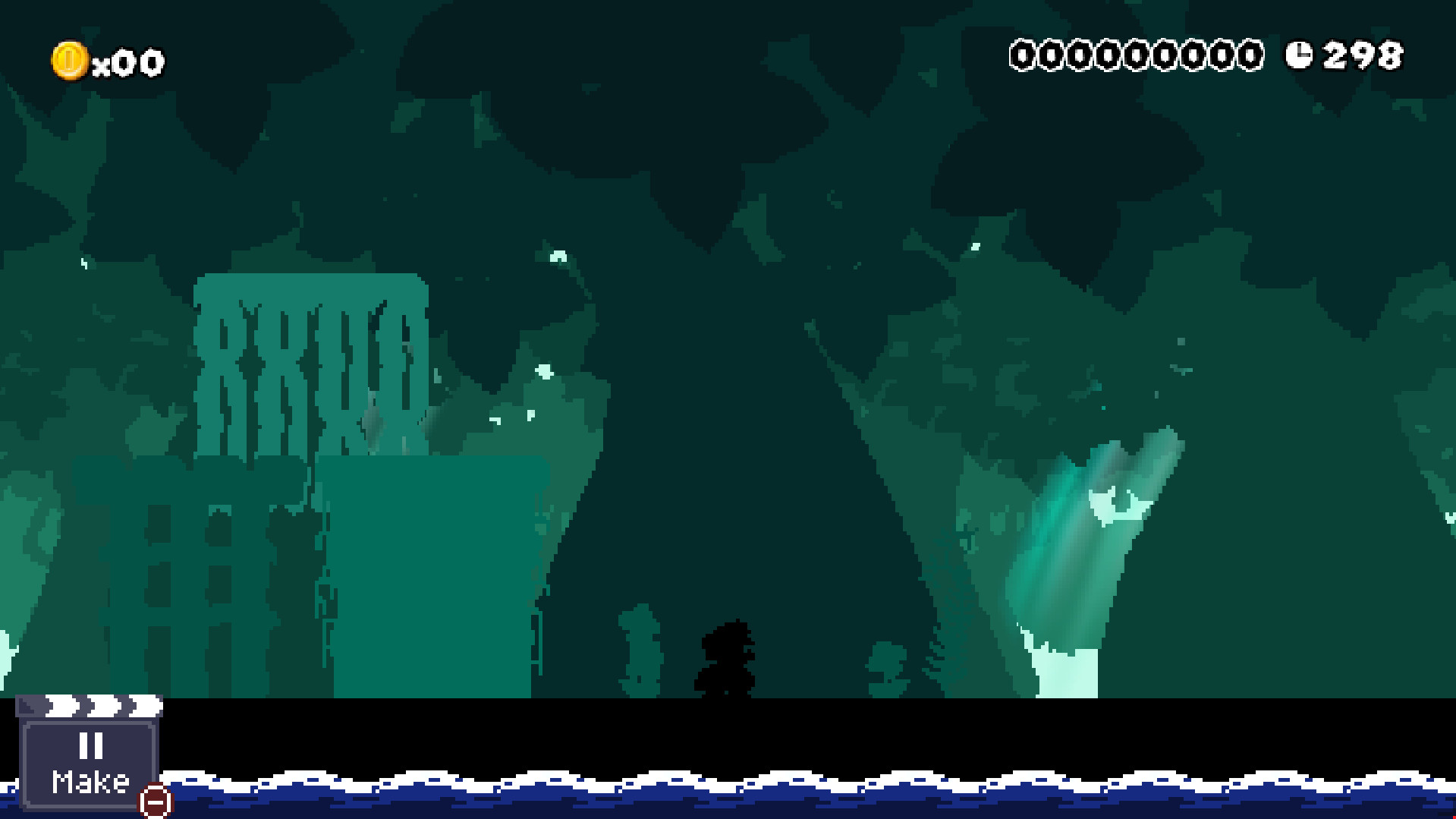 NSMBU Silhouette Style Mod for Super Mario Maker World Engine | SMMWE Mods