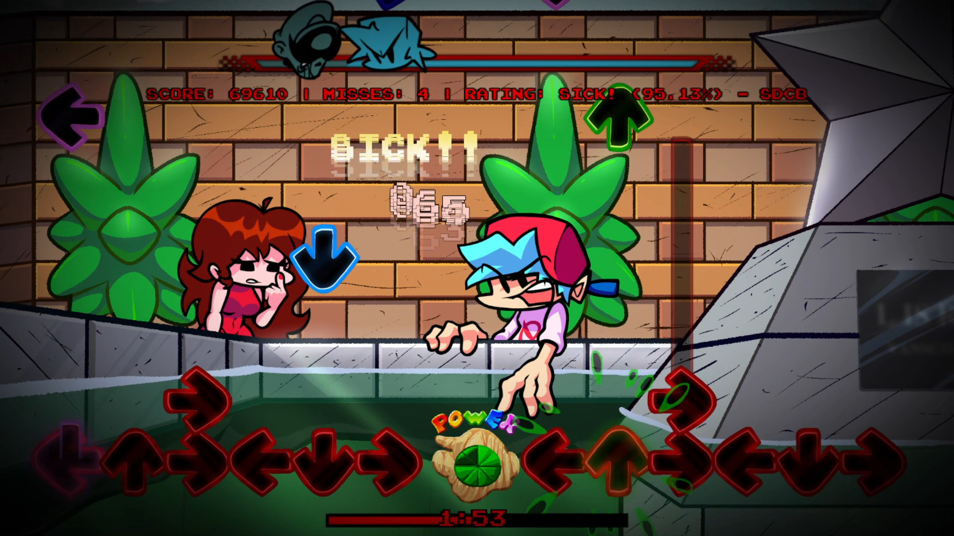 [SENSITIVE CONTENT] Mario's Madness V2 but port in 6k Mod for Friday Night Funkin' | FNF Mods