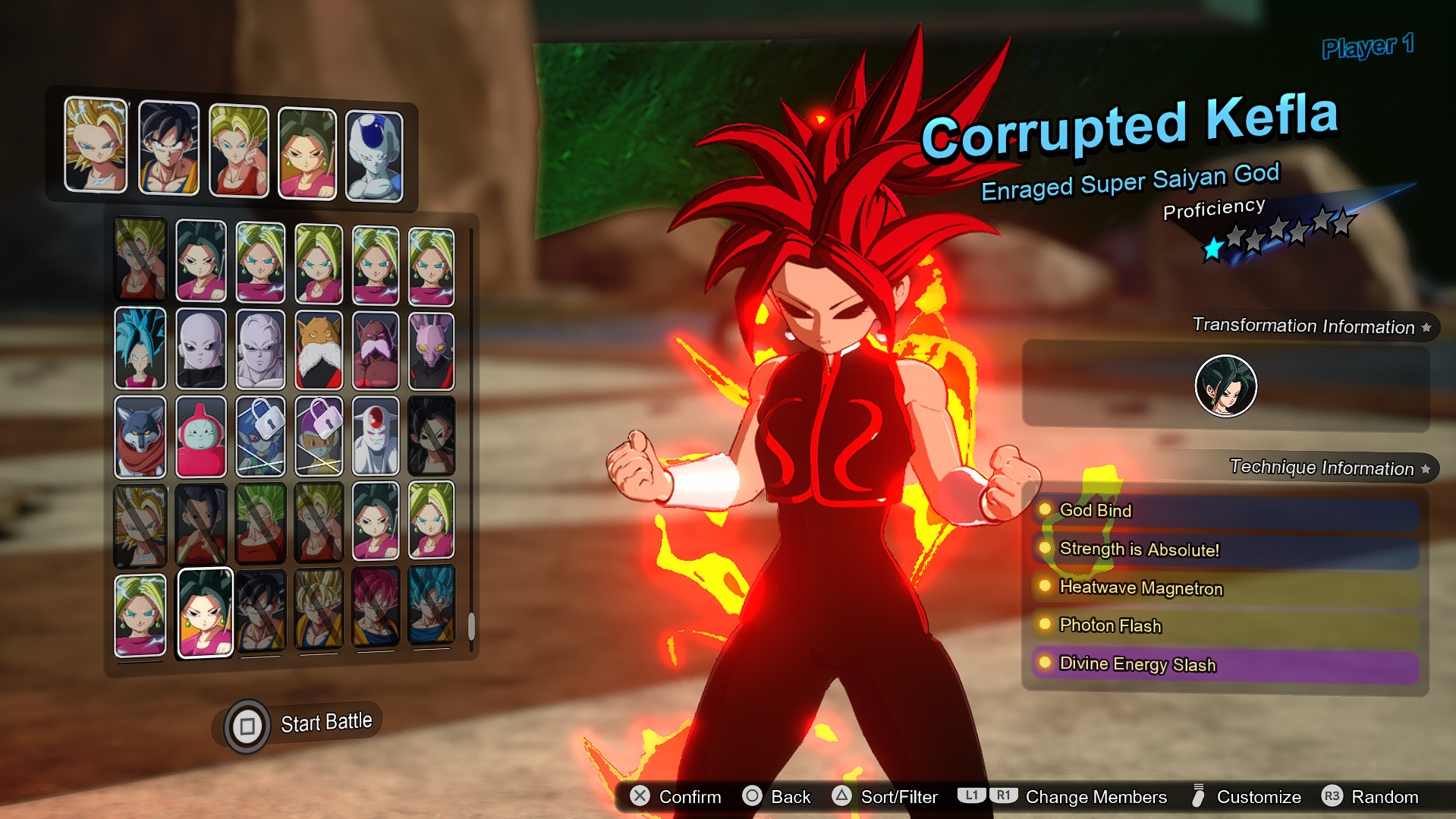 Corrupted Kefla [New Slots & Db Colors] Mod for Dragon Ball: Sparking ...