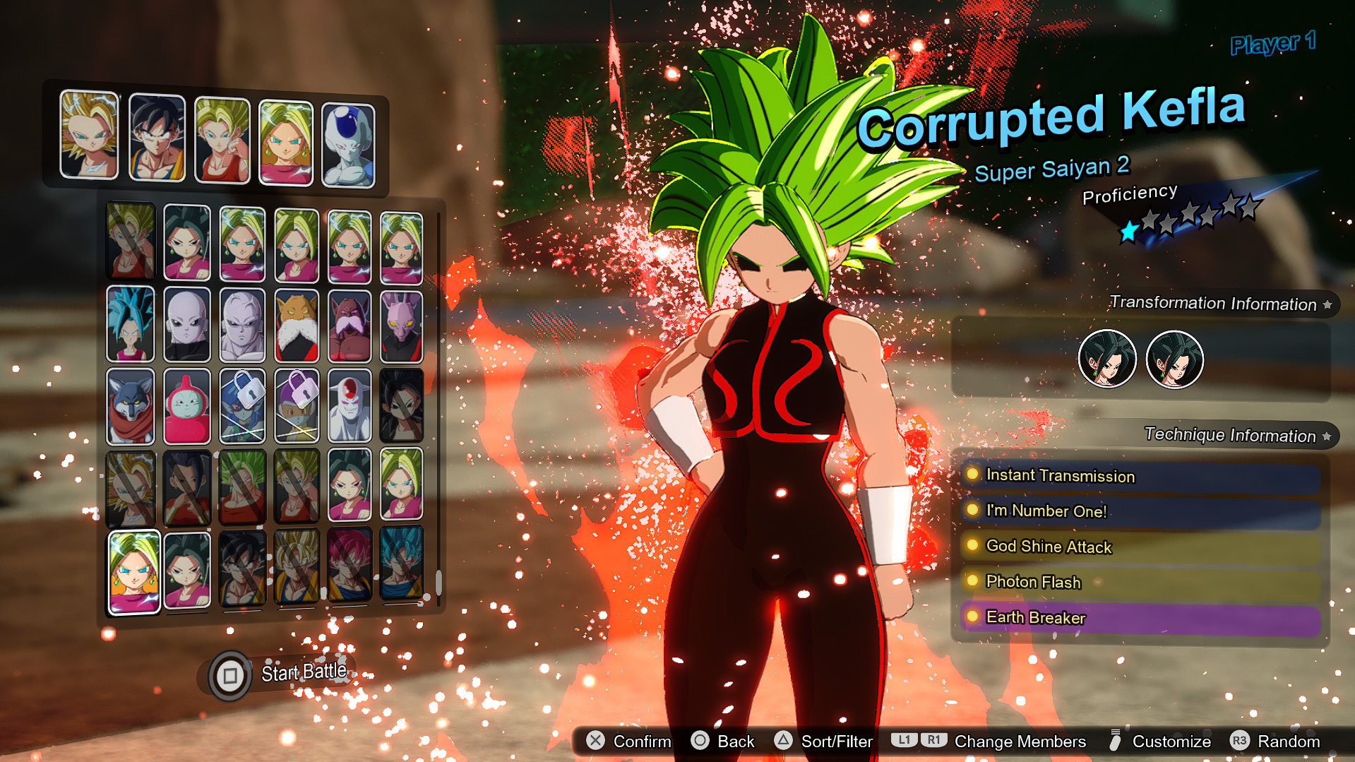 Corrupted Kefla [New Slots & Db Colors] Mod for Dragon Ball: Sparking ...